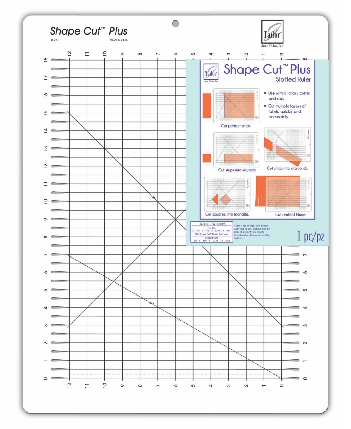 Click here for June Tailor Shape Cut Plus Ruler prices