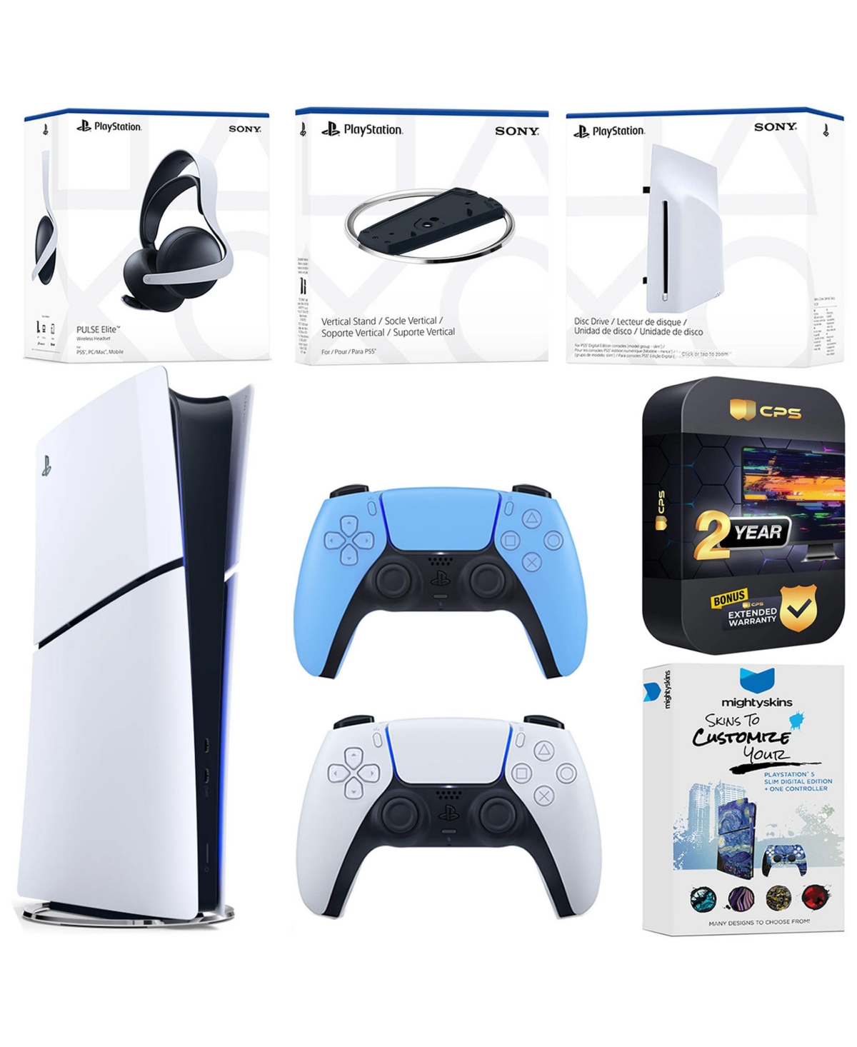 Click here for Sony PlayStation 5 Slim Digital Bundle with Disc D... prices