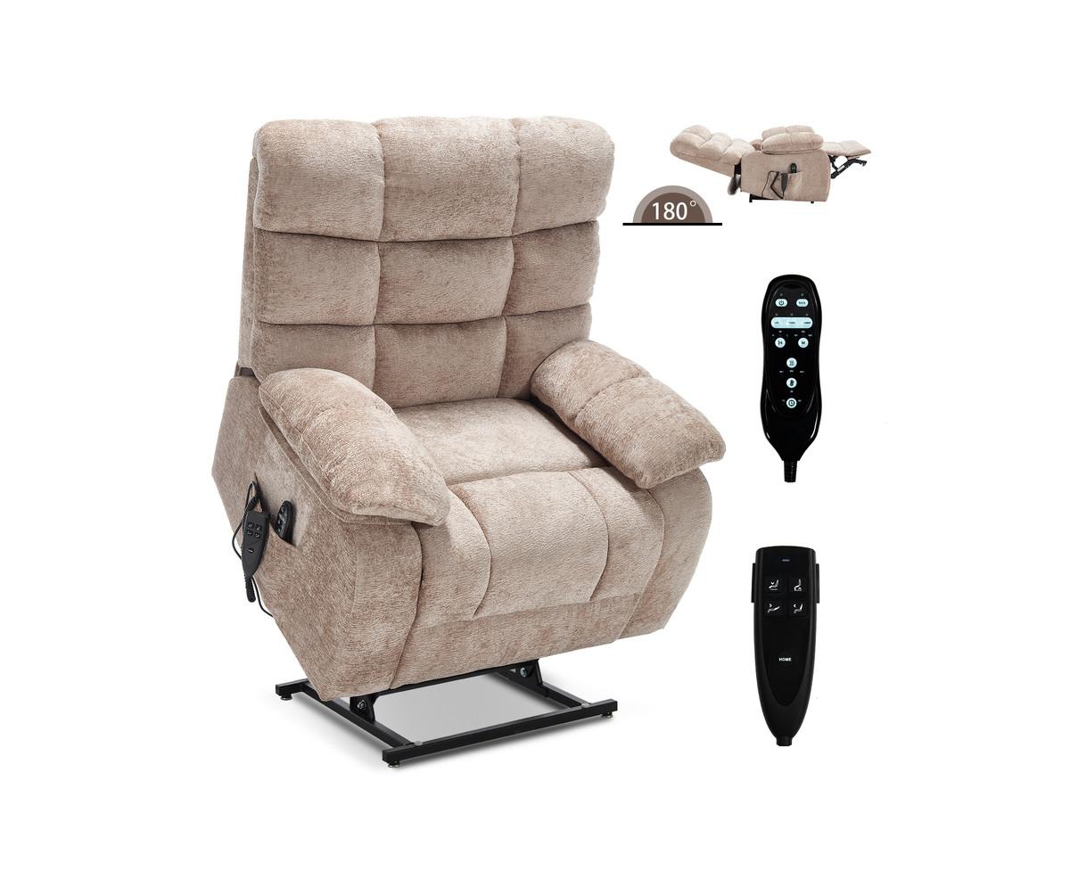 Click here for Lift Recliner Chair Heat Massage Dual Motor Infini... prices
