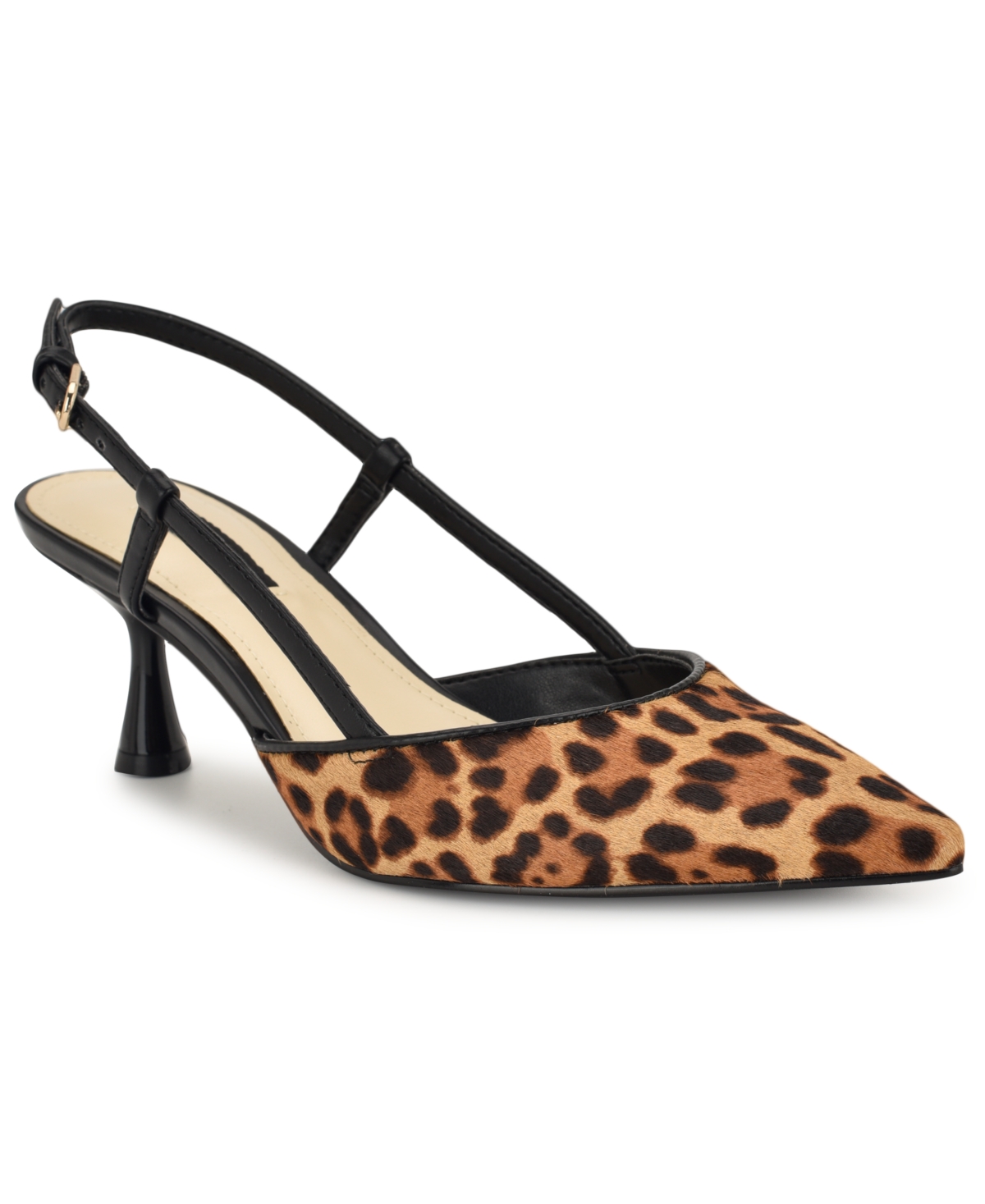 Click here for Nine West Womens Rhonda Kitten Heel Slingback Pump... prices