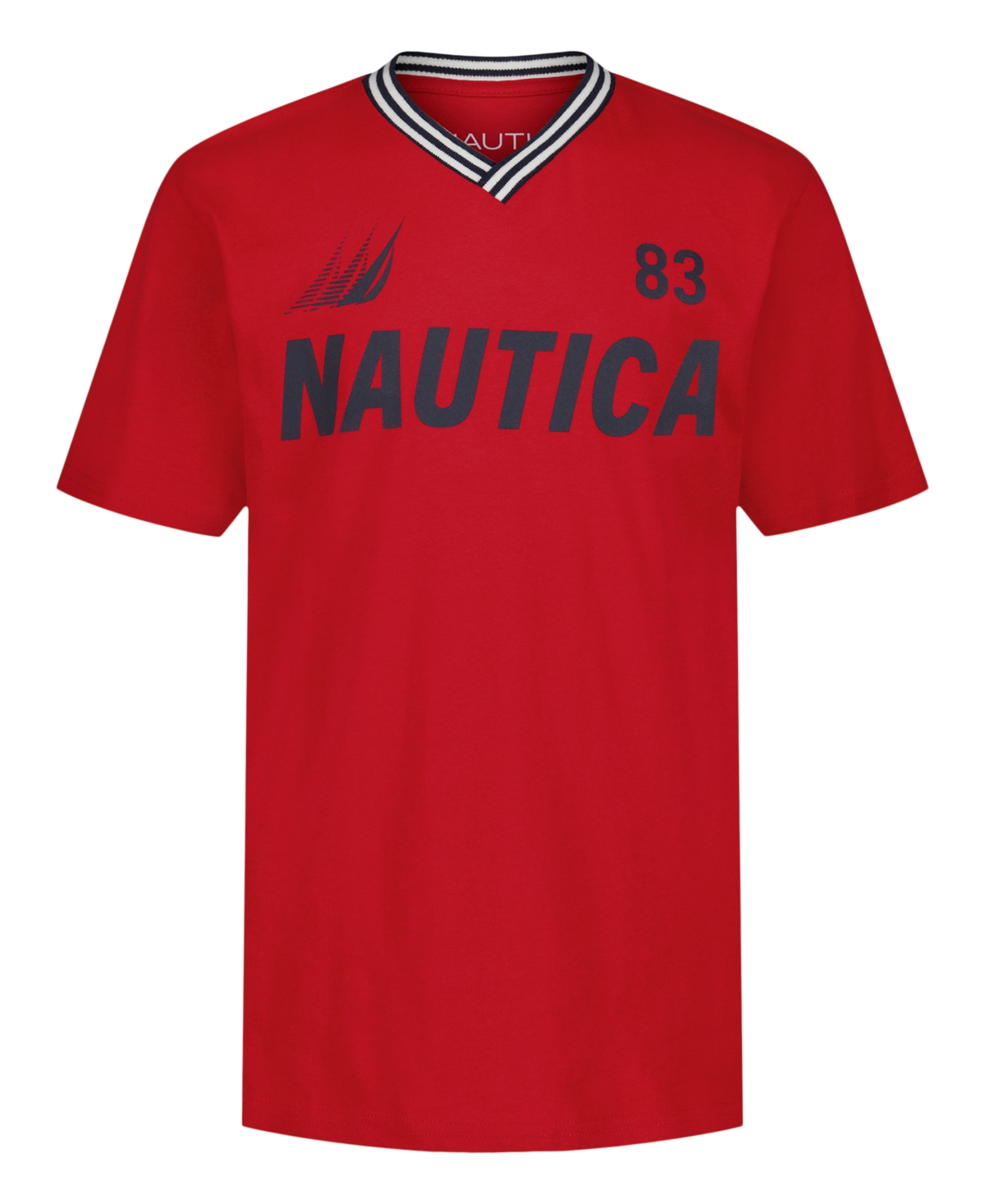 Click here for Nautica Big Boys V-Neck Logo Short Sleeve T-Shirt... prices