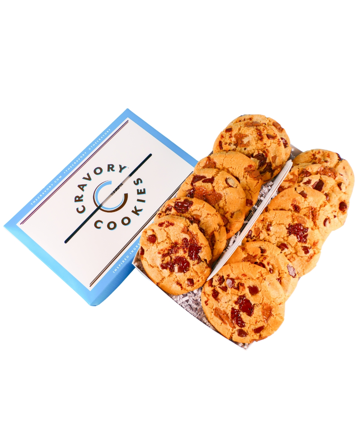 Click here for The Cravory Chocolate Chip Cookies Gift Box  12 Co... prices