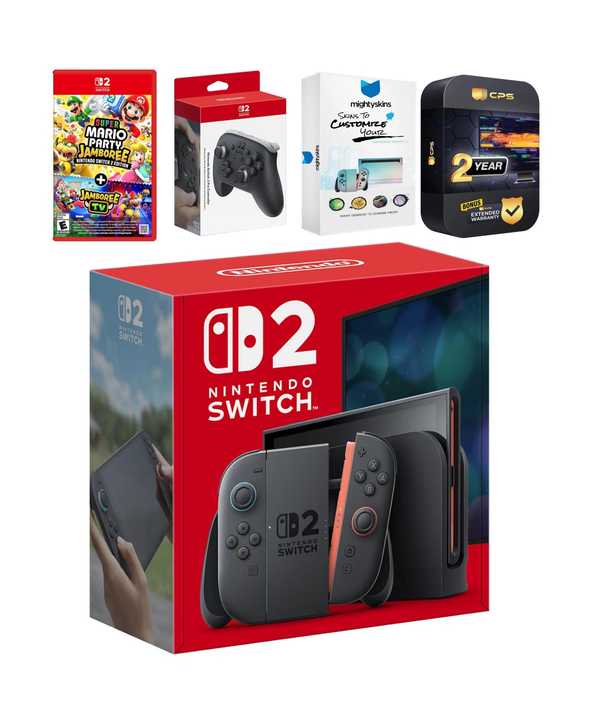 Click here for Nintendo Switch 2 Console with Super Mario Party J... prices
