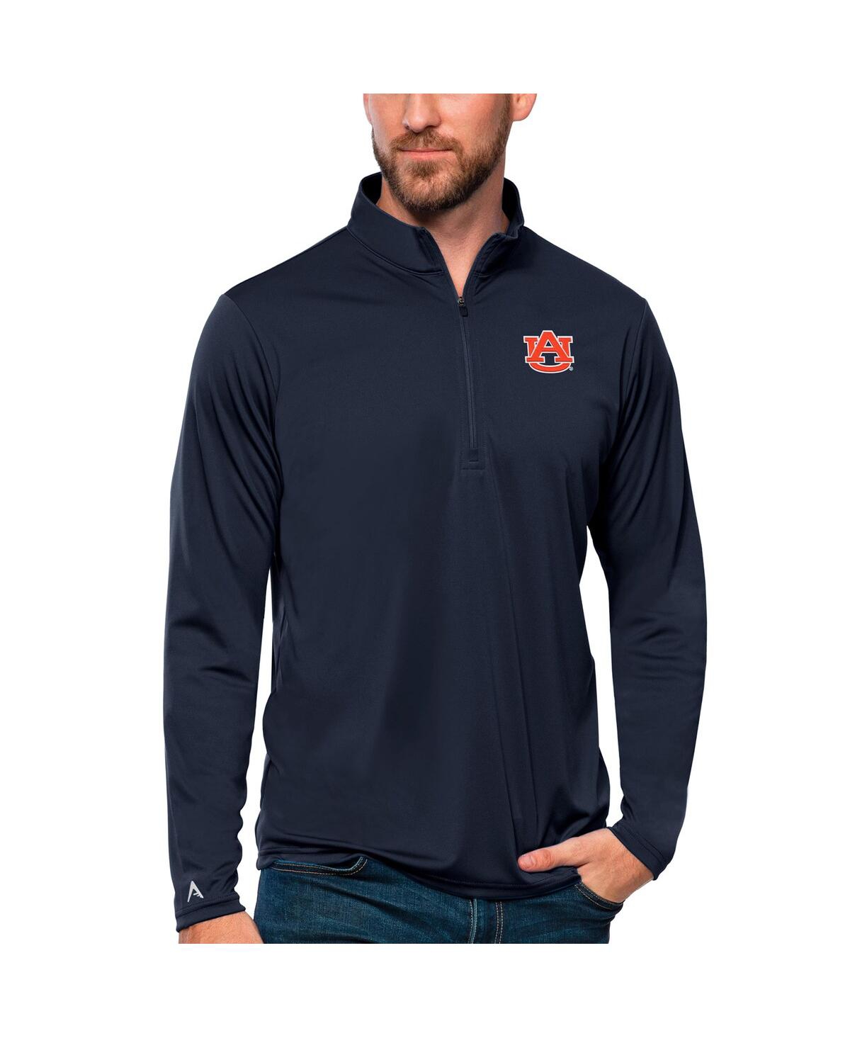 Click here for Antigua Mens Navy Auburn Tigers Tribute Quarter-Zi... prices