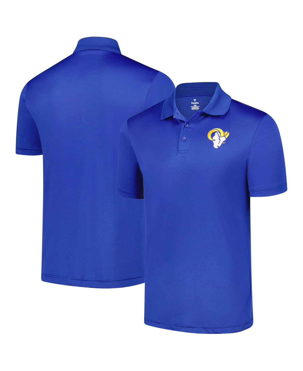 Click here for Fanatics Mens Royal Los Angeles Rams Polo Shirt -... prices