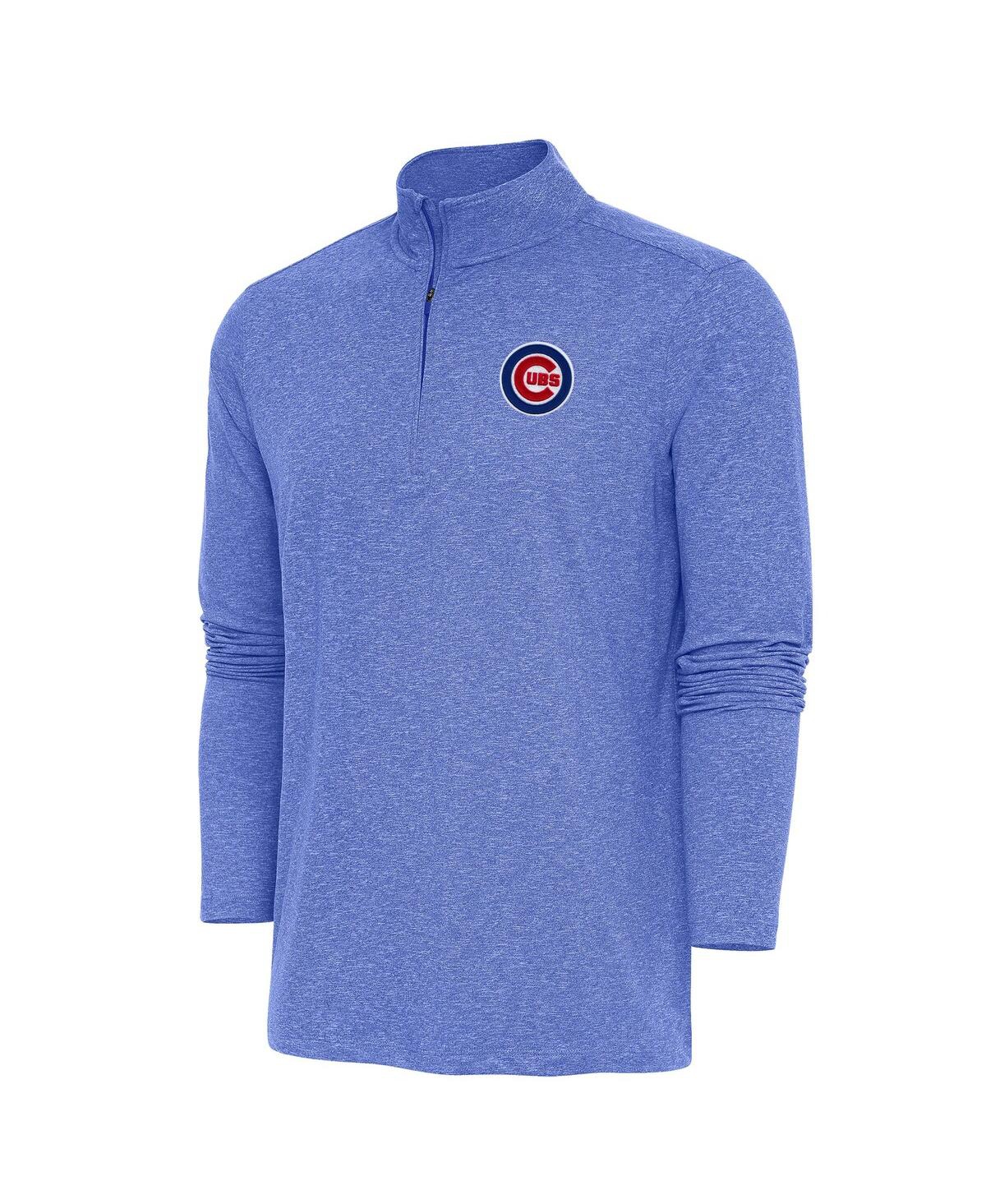 Click here for Antigua Mens Heather Royal Chicago Cubs Hunk Quart... prices