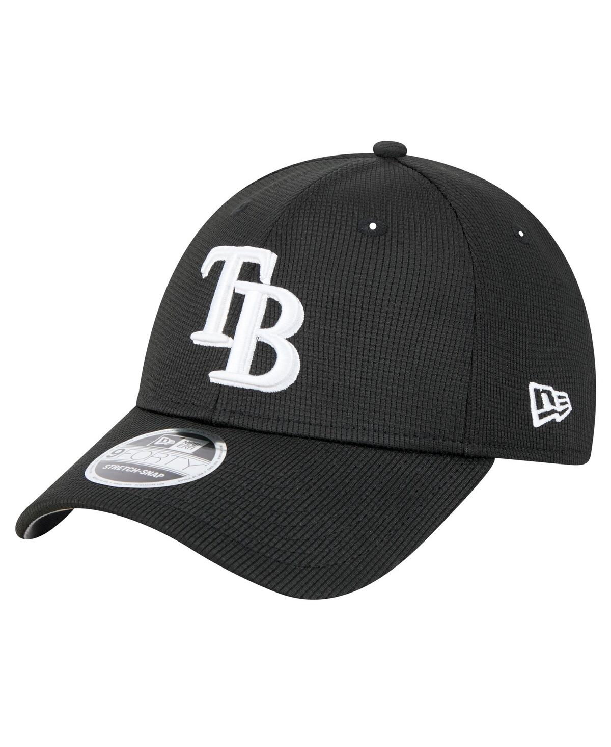 Click here for New Era Mens Black Tampa Bay Rays Pivot 9FORTY Adj... prices
