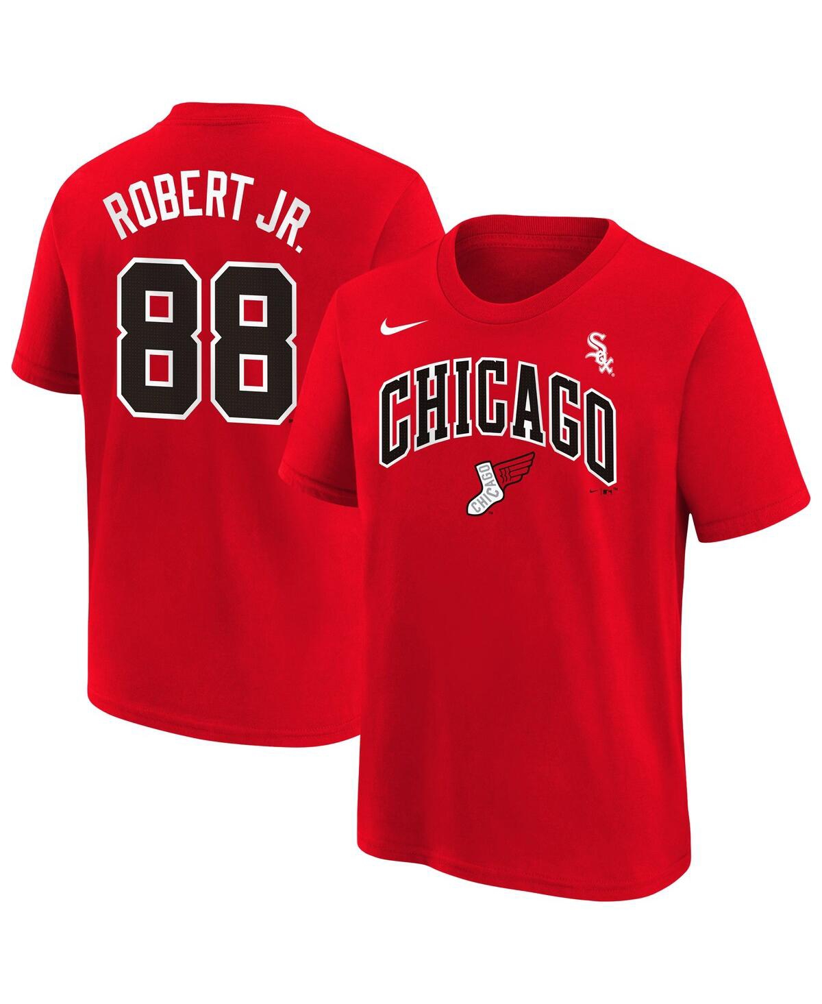 Click here for Nike Big Boys and Girls Luis Robert Jr. Red Chicag... prices