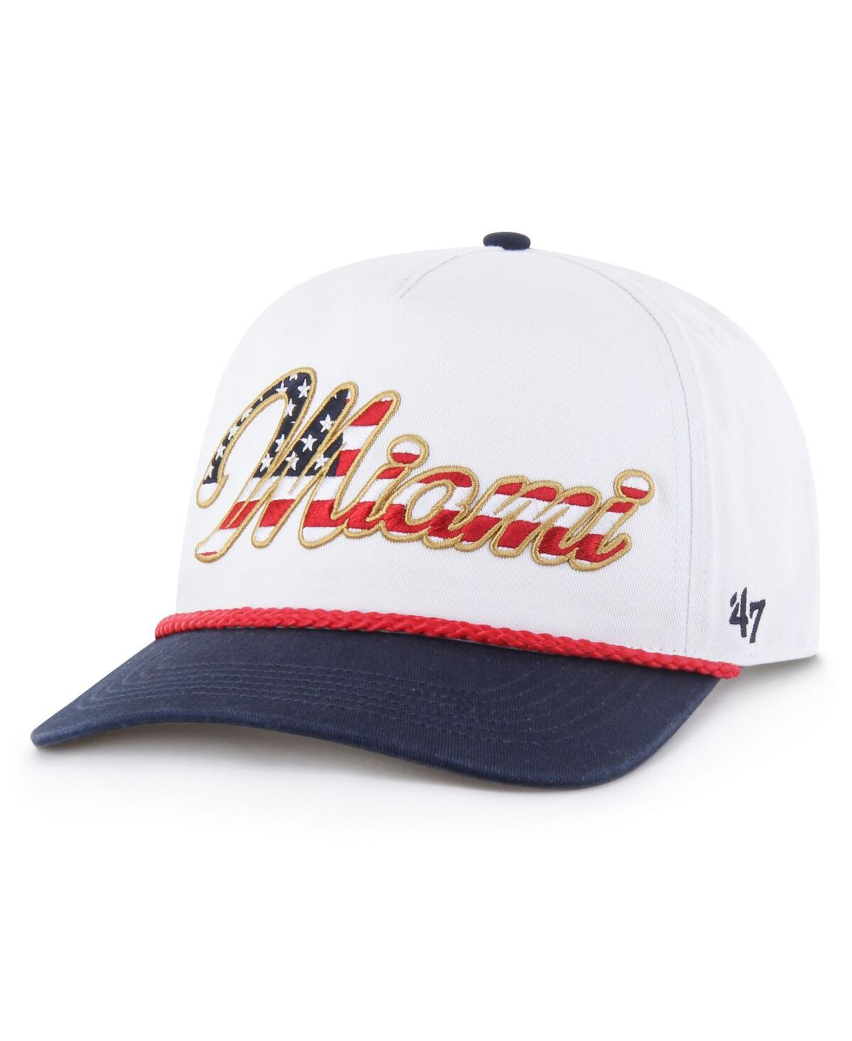 Click here for 47 Brand Mens White Miami Dolphins Patriotic Overh... prices