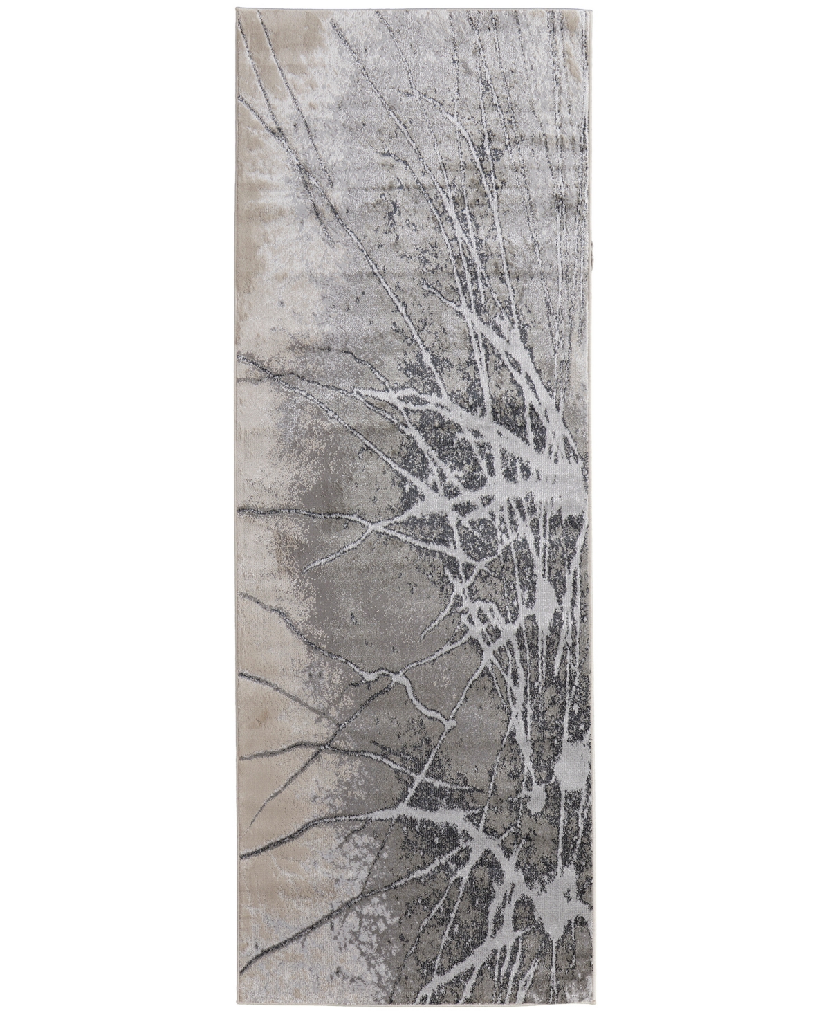 Click here for Feizy Astra 39L5F 210x710 Runner Area Rug - Gray... prices