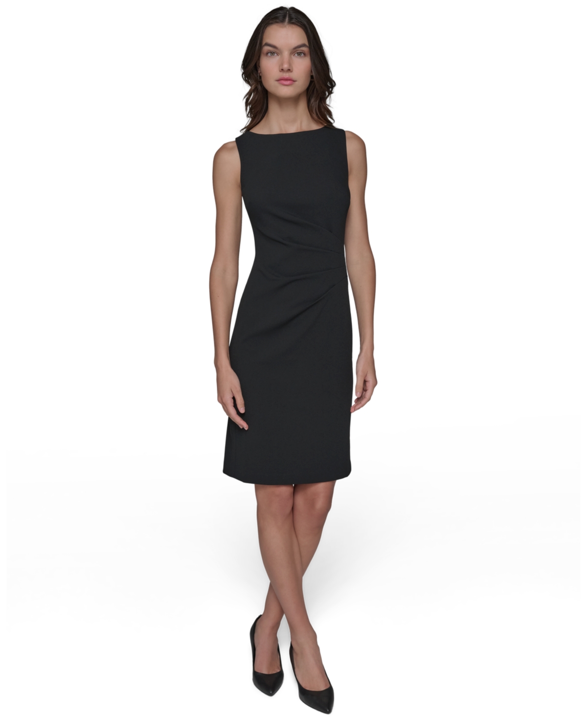 Click here for Karl Lagerfeld Paris Womens Sleeveless Sheath Dres... prices