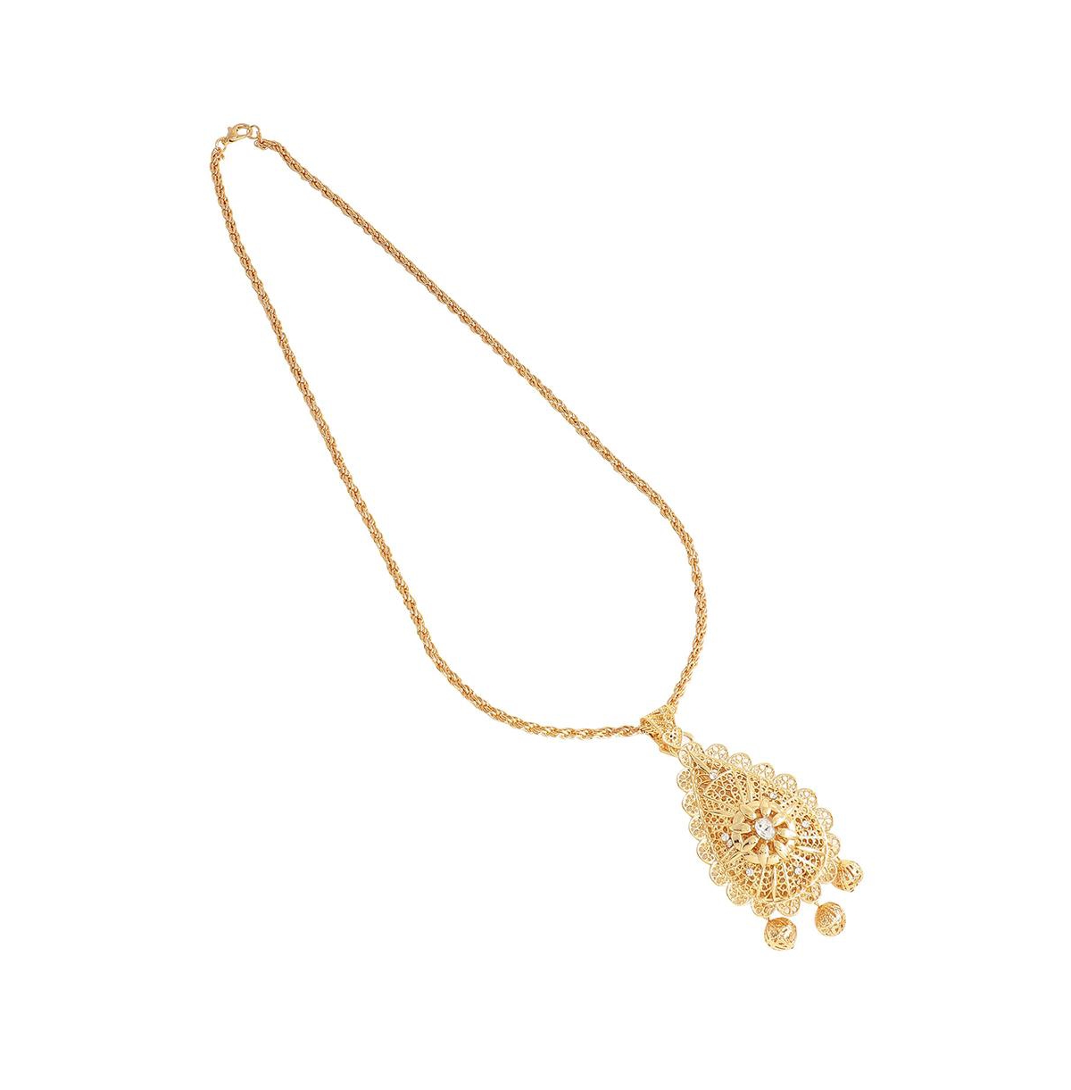 Click here for Sohi Womens Royal Pendant Necklace - Gold prices