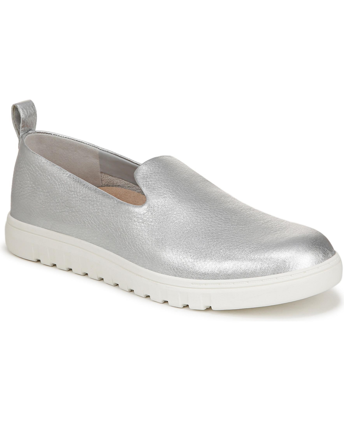 Click here for Vionic Womens Uptown Willa Loafers - Silver leathe... prices
