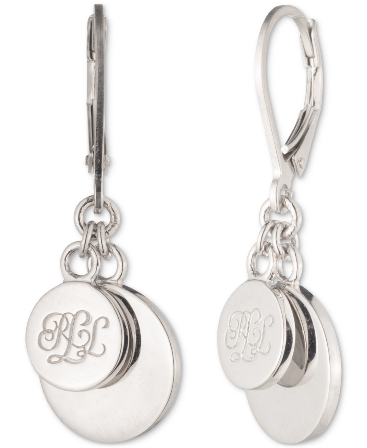 Click here for Lauren Ralph Lauren Sterling Silver Script Coin Dr... prices