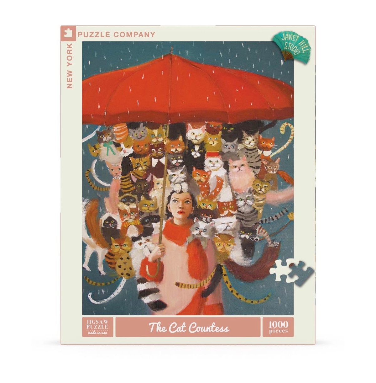 Click here for New York Puzzle Company The Cat Countess 1000 Piec... prices