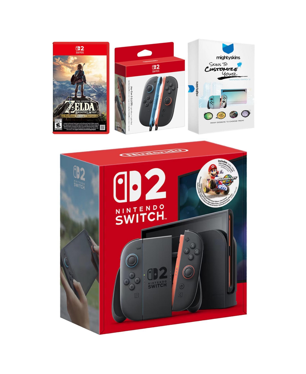 Click here for Nintendo Switch 2 + Mario Kart World Bundle with Z... prices