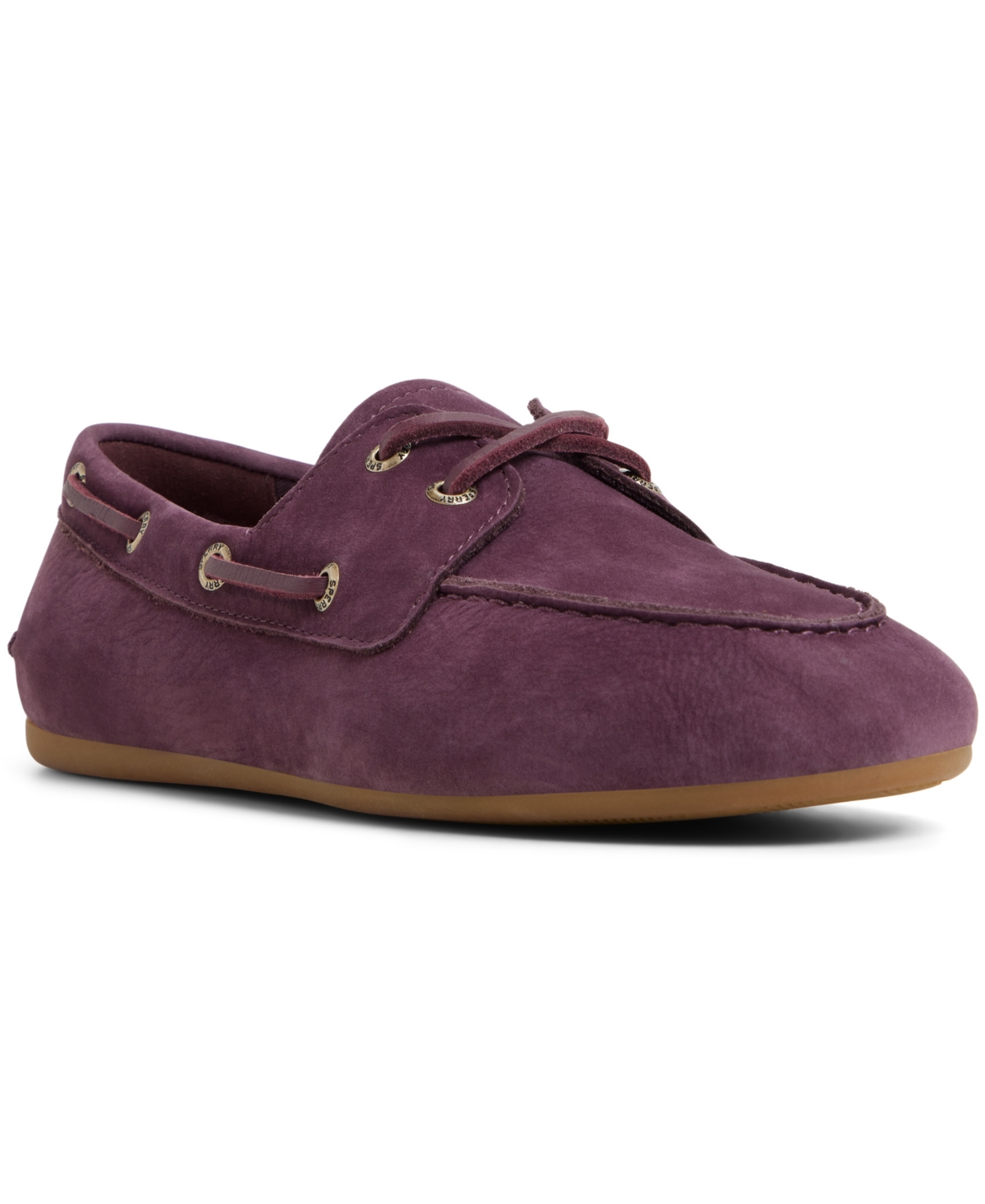 Click here for Sperry Womens Slim Lace-Up Boat Shoes - Nubuck pru... prices