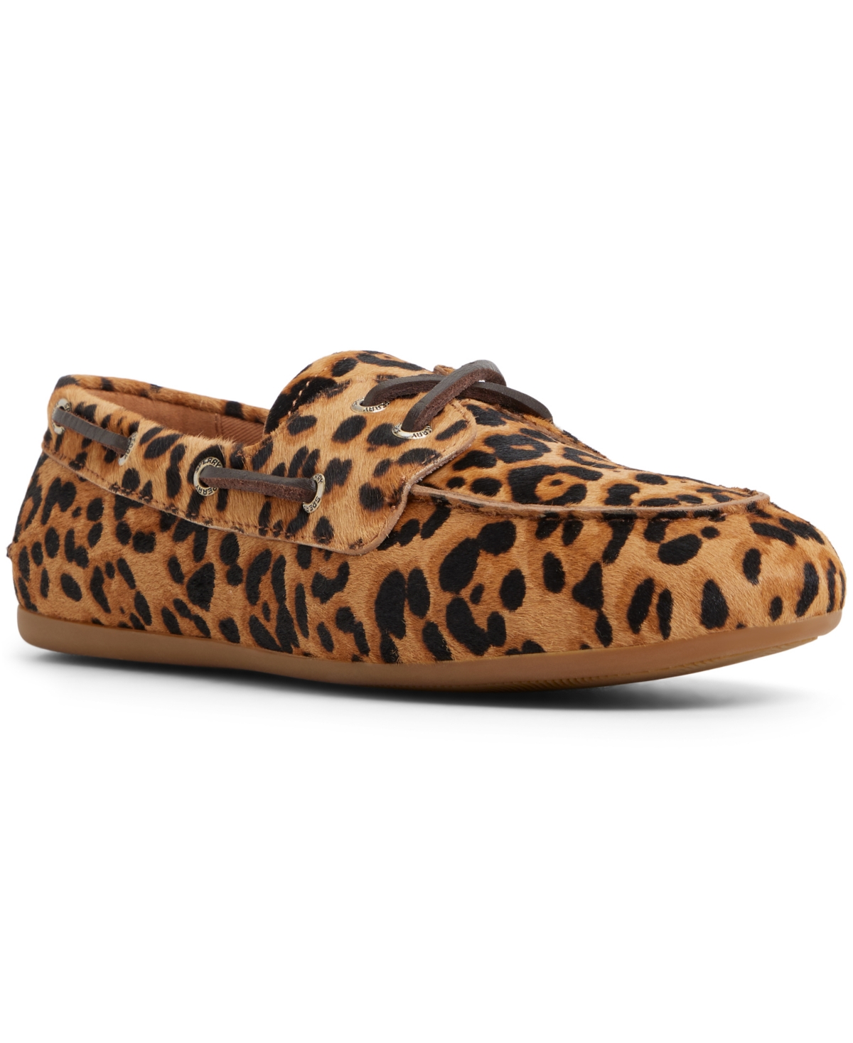 Click here for Sperry Womens Slim Lace-Up Boat Shoes - Pony hair... prices