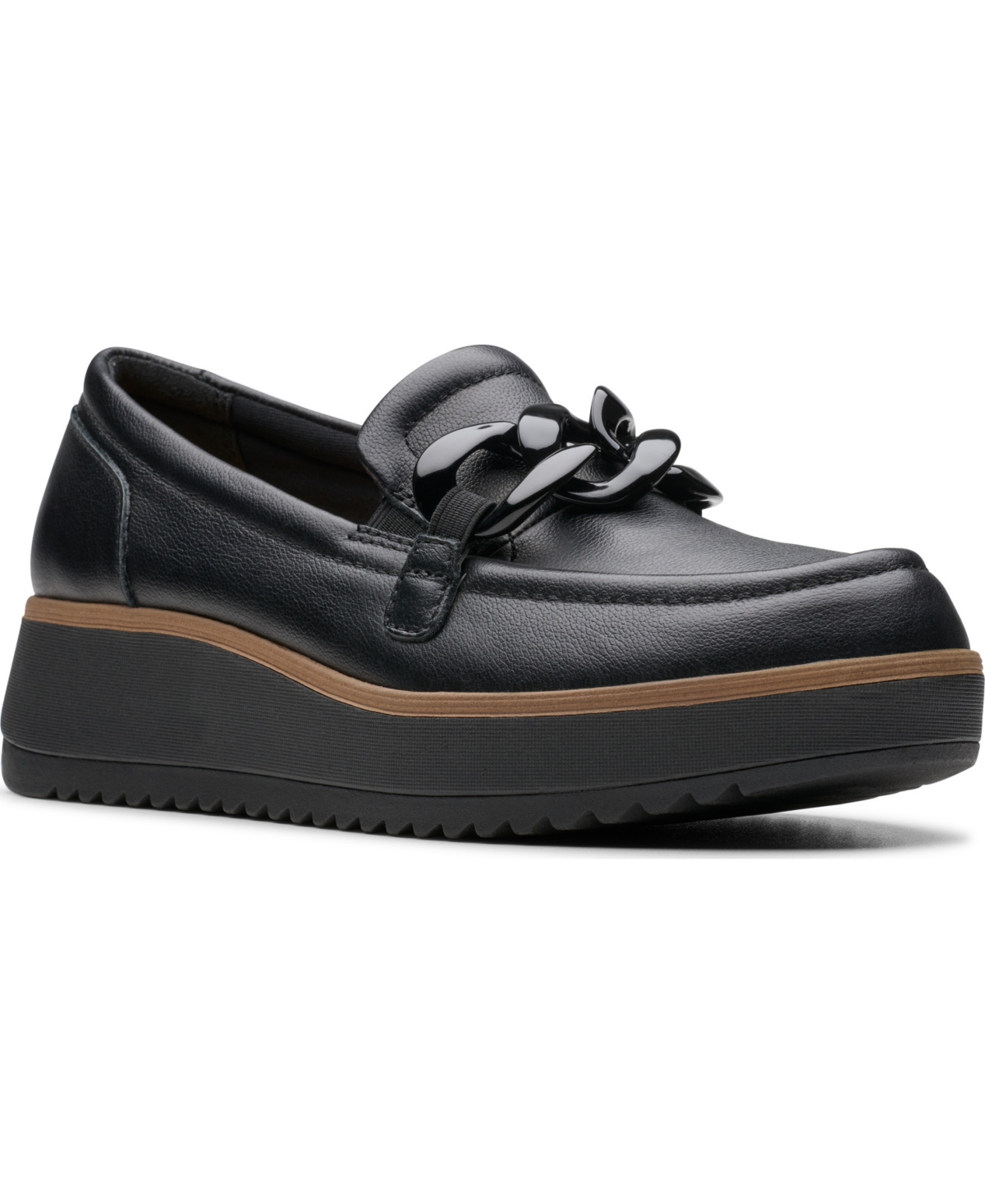 Click here for Clarks Womens Collection Zylah May Shoes - Black L... prices