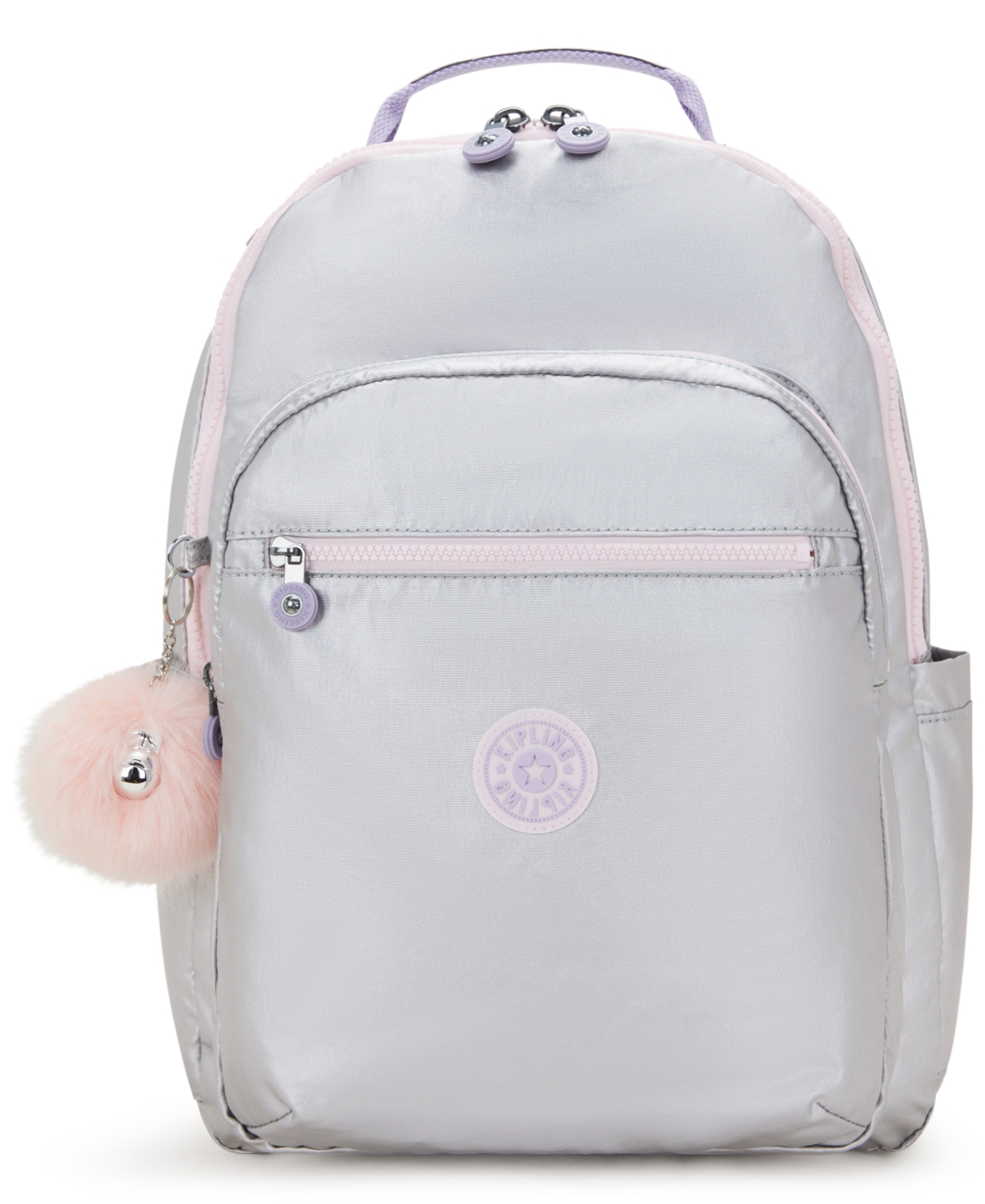 Click here for Seoul Large 15 Laptop Backpack - Silver Glow Met prices