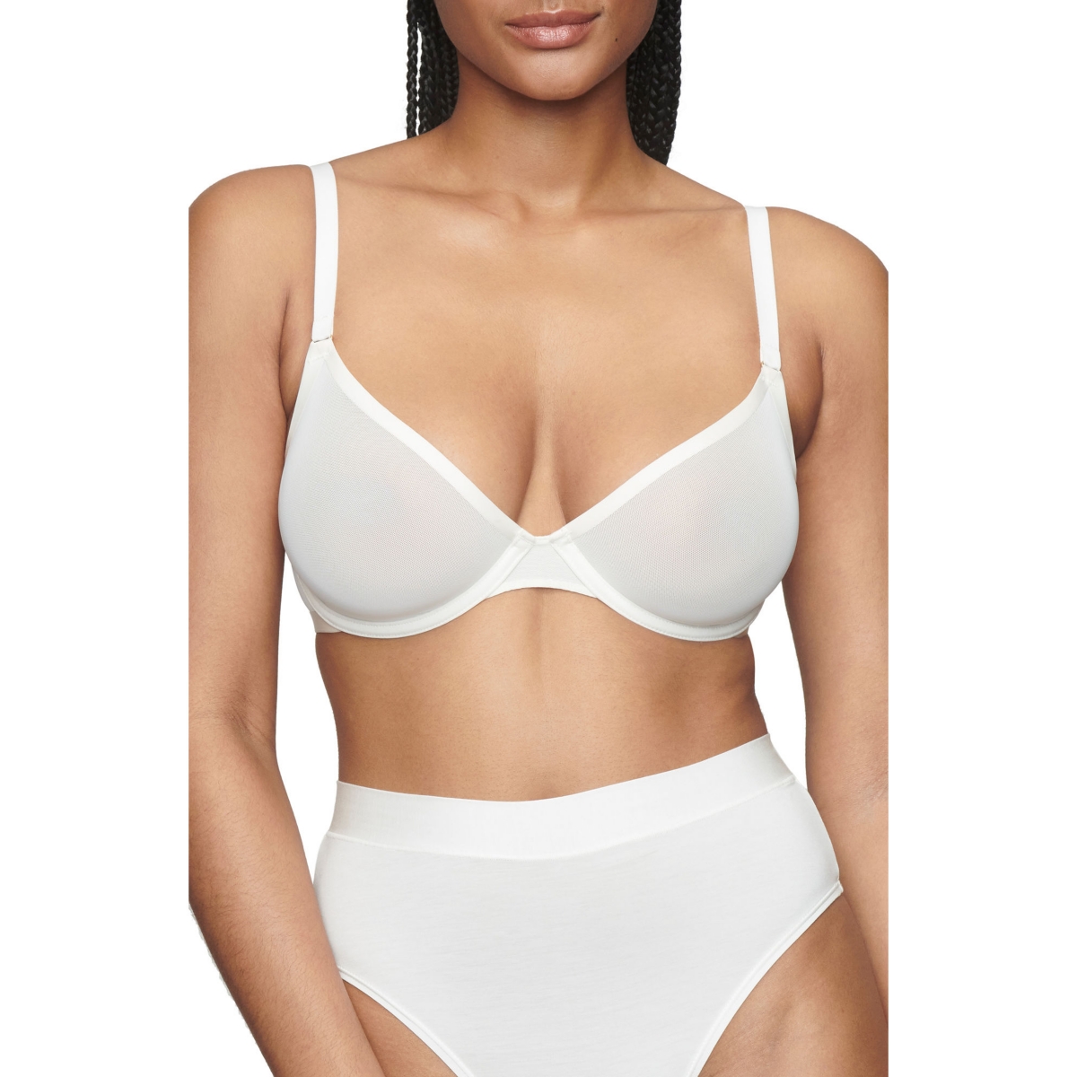 Click here for Cuup Womens The Plunge - Mesh - Salt prices