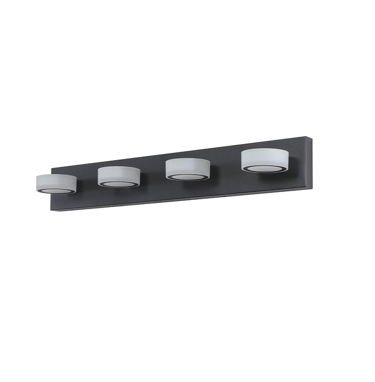 Click here for Flynama Led Modern Black 4-Light Vanity Lights Fix... prices
