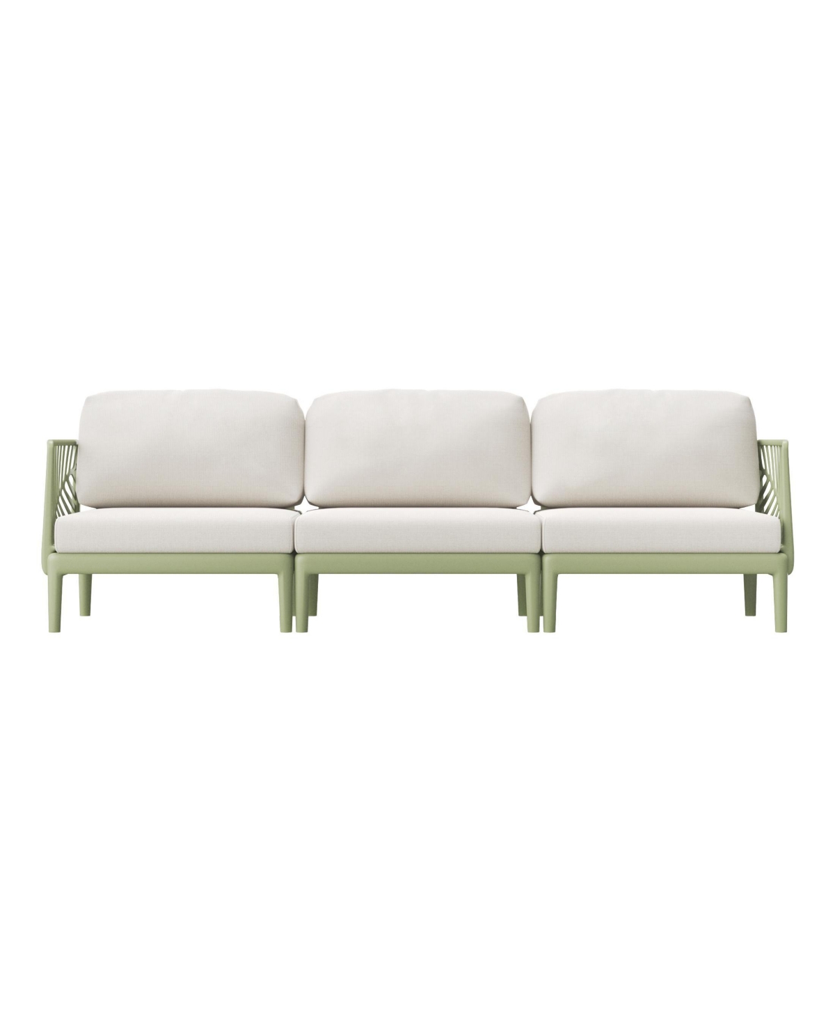 Click here for WestinTrends Modern Polypropylene Resin 3 Seat Out... prices