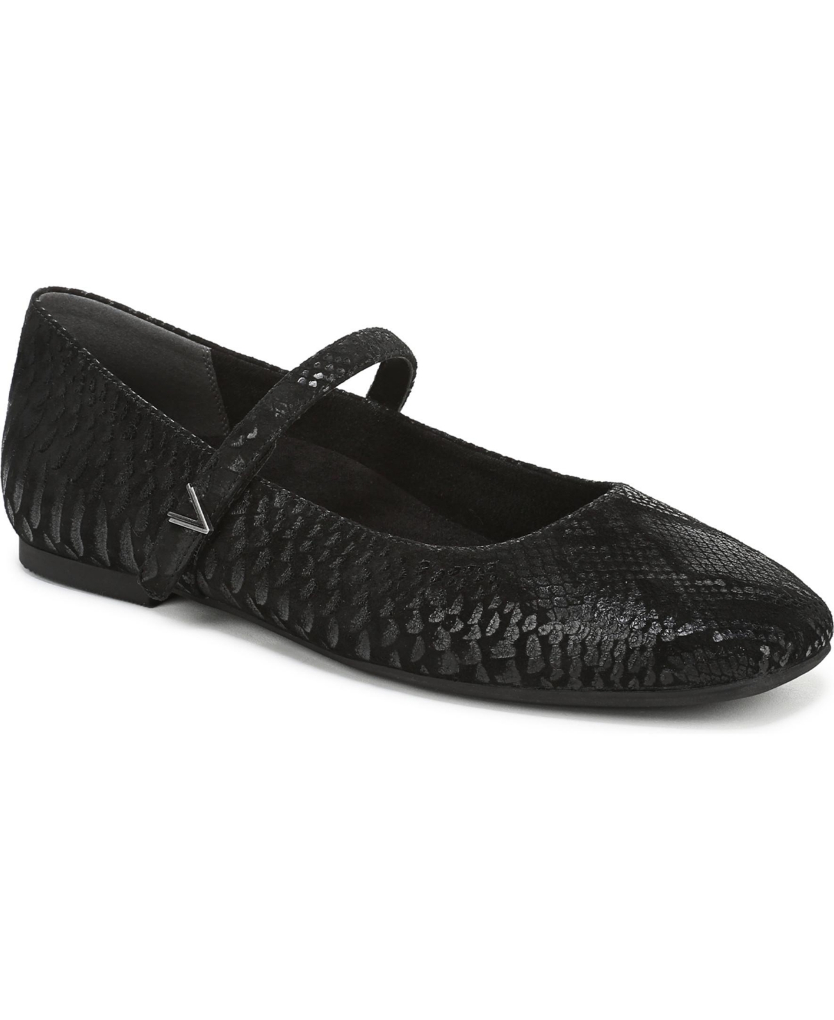 Click here for Vionic Womens Alameda Mary Jane Flats - Black snak... prices