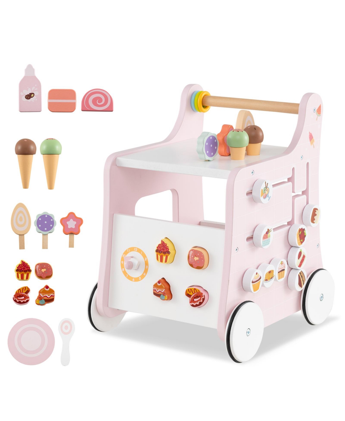 Click here for Slickblue Kids 2-in-1 Walker with Storage and Ice... prices
