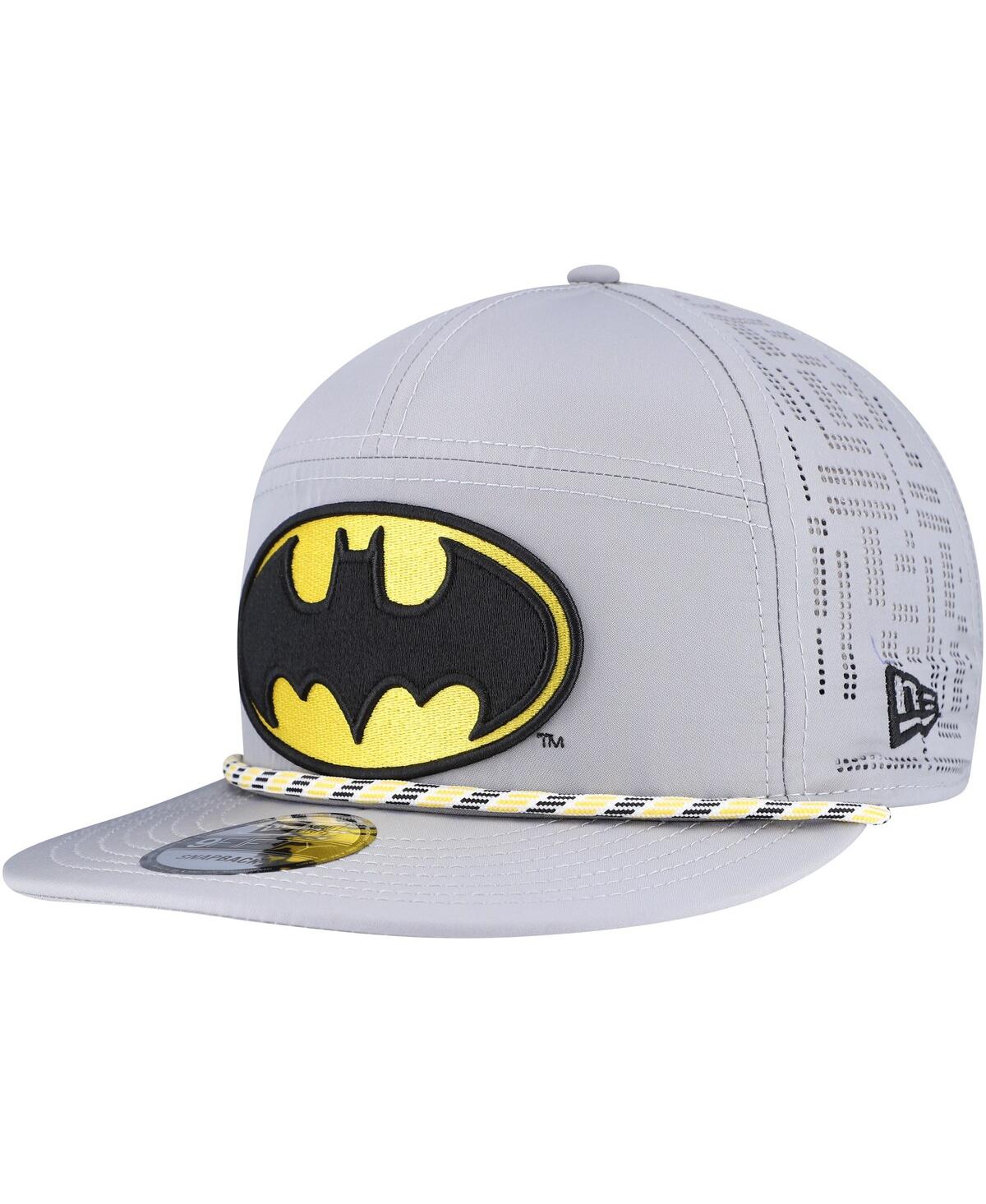 Click here for New Era Mens Gray Batman Rope Trucker 9FIFTY Adjus... prices