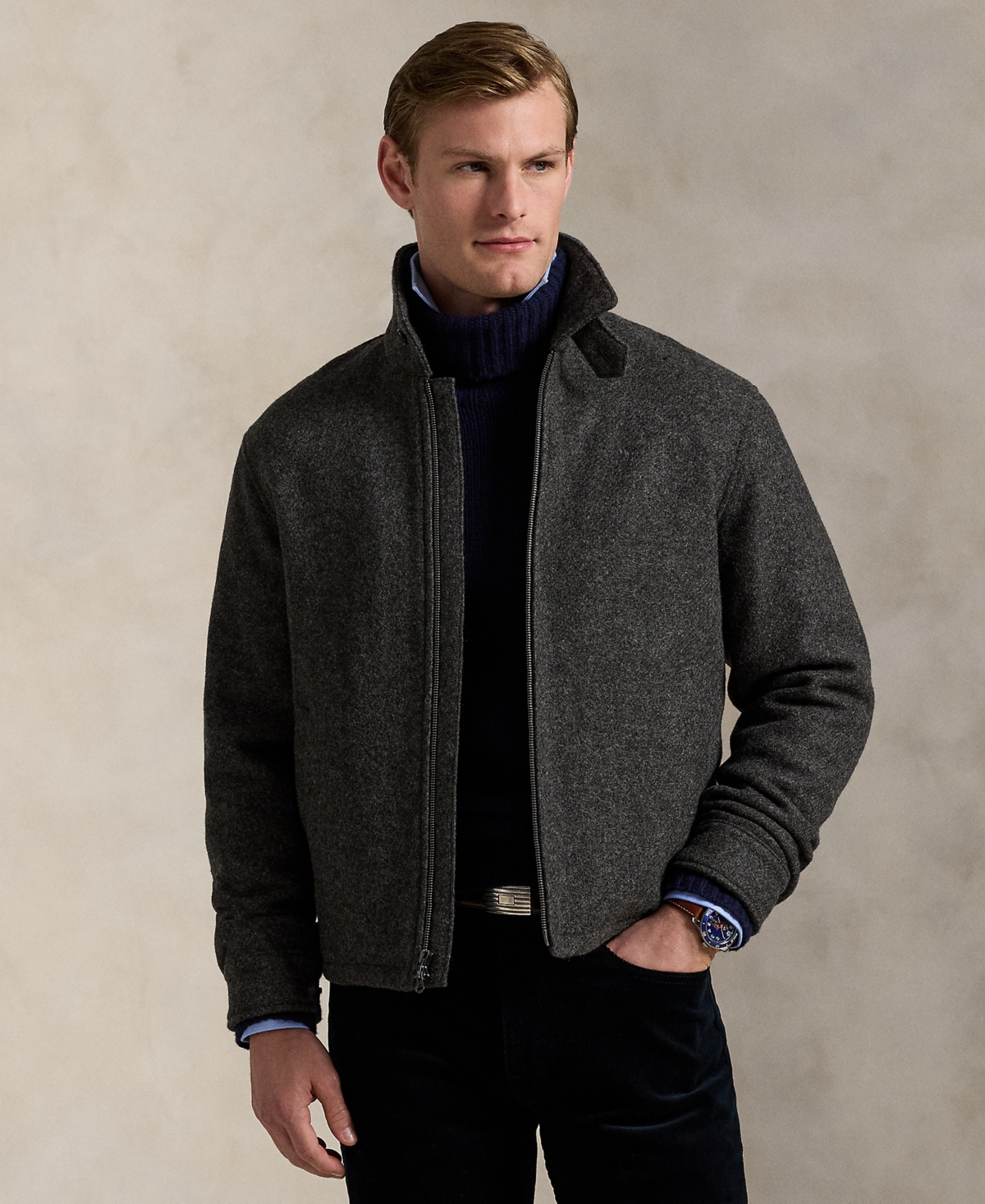 Click here for Polo Ralph Lauren Mens The Langdon Wool Jacket - B... prices
