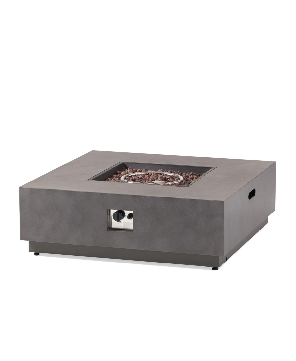 Click here for 39 Inch Square Iron Propane Fire Pit with 50000 Bt... prices