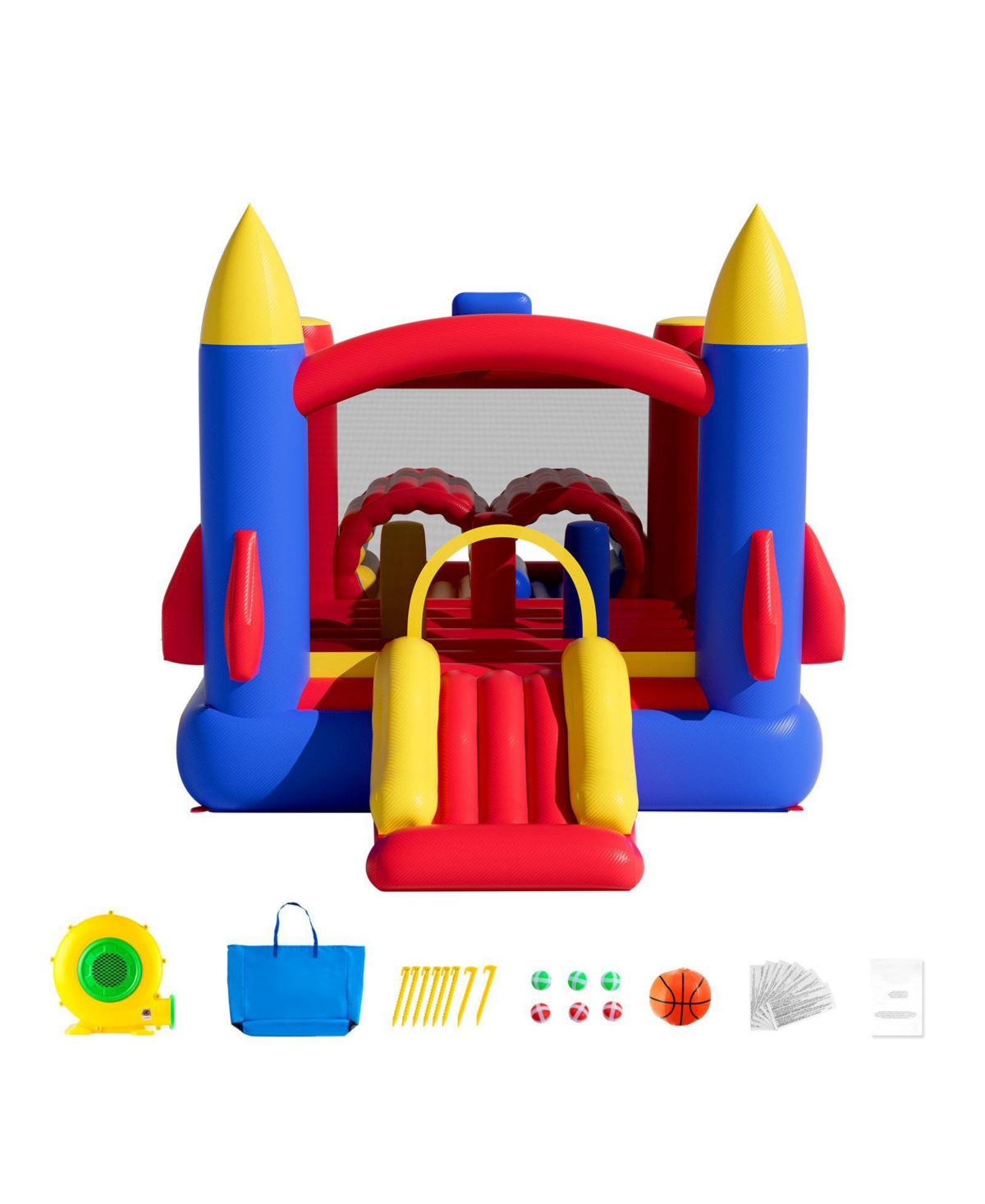 Click here for Family Backyard Inflatable Bounce House with Slide... prices
