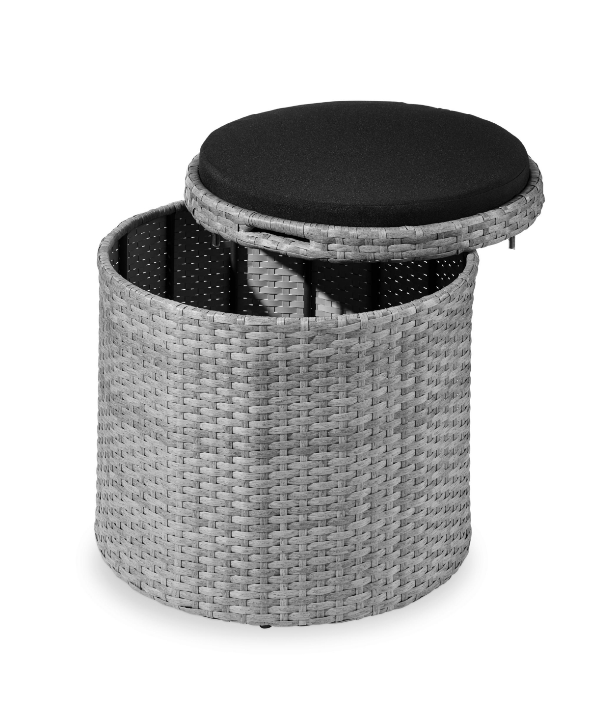 Click here for Best Choice Products Round Wicker Ottoman  Multipu... prices