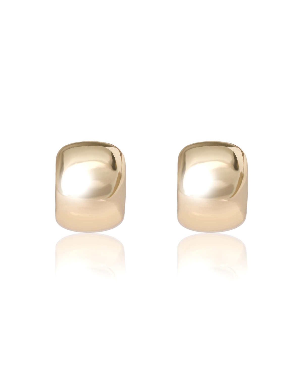 Click here for Bcbg Bold Square Clip-On Earrings - Gold prices