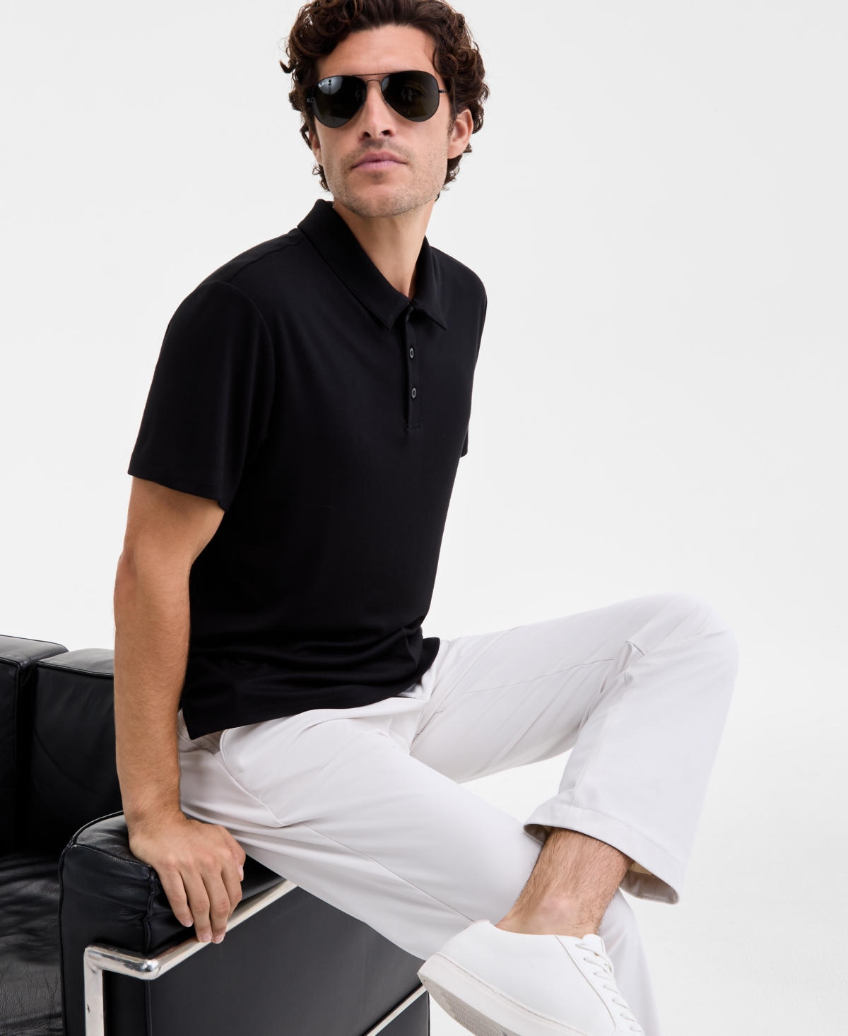 Click here for Alfani Mens Alfatech Polo Shirt  Macys Exclusive -... prices