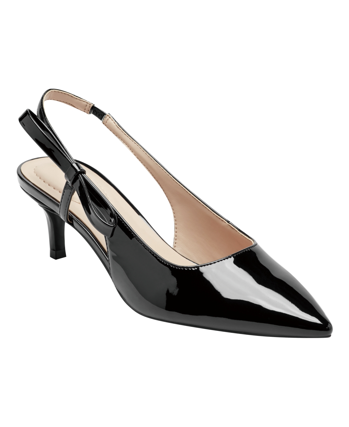 Click here for Bandolino Womens Alilac Bow Slingback Kitten Heel... prices