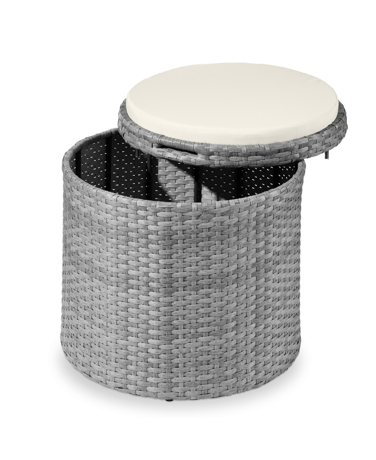Click here for Best Choice Products Round Wicker Ottoman  Multipu... prices