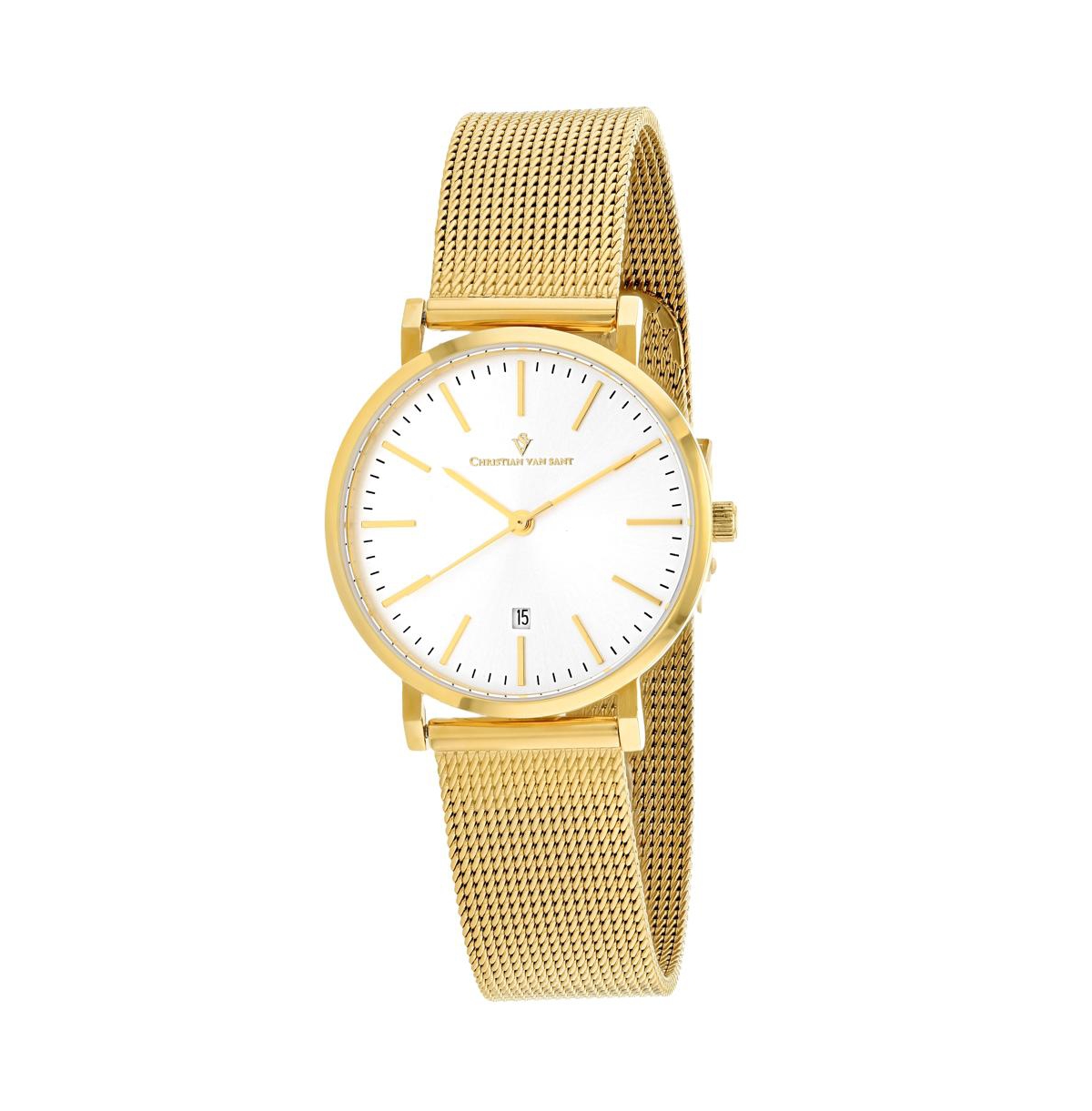 Click here for Christian Van Sant Womens Paradigm Green Dial Watc... prices