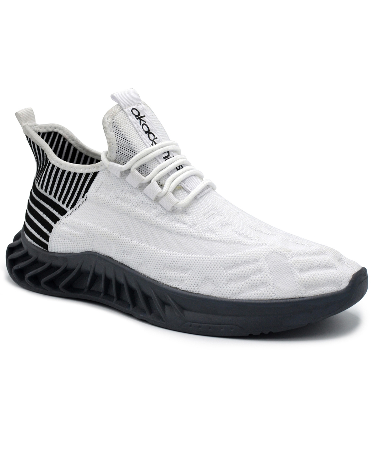 Click here for Akademiks Mens Fit Fashion Sneakers - White prices