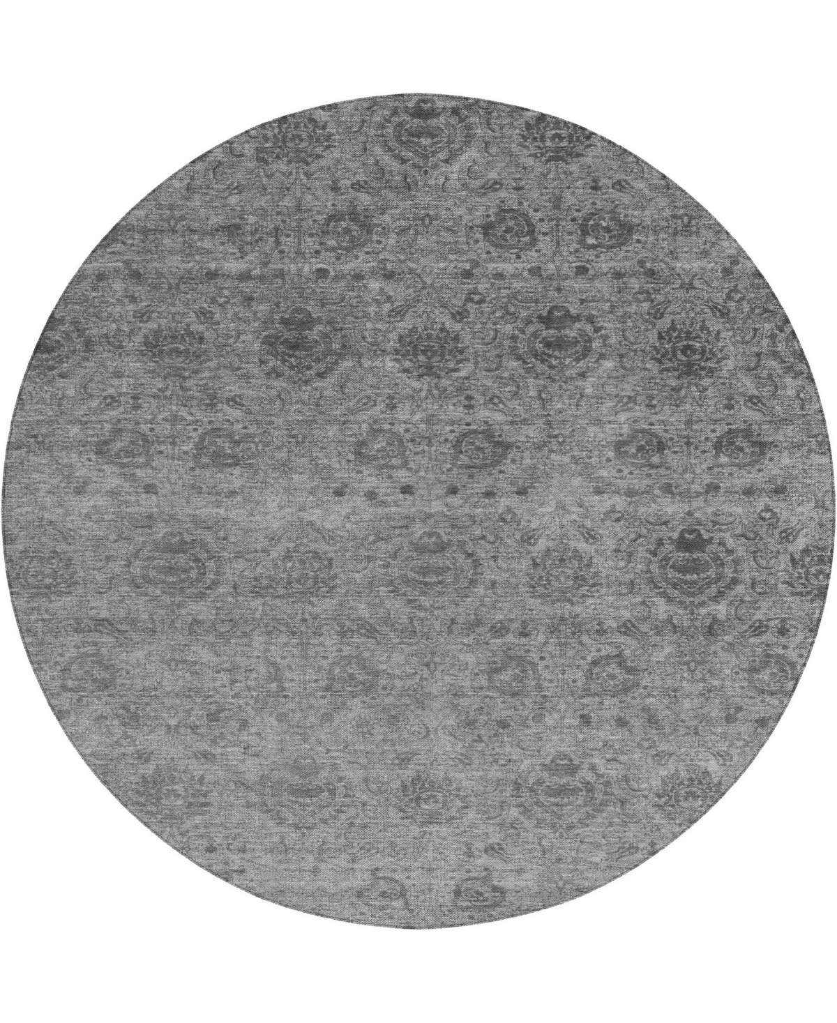 Click here for Dalyn Burano BU8 8x8 Round Area Rug - Gray prices