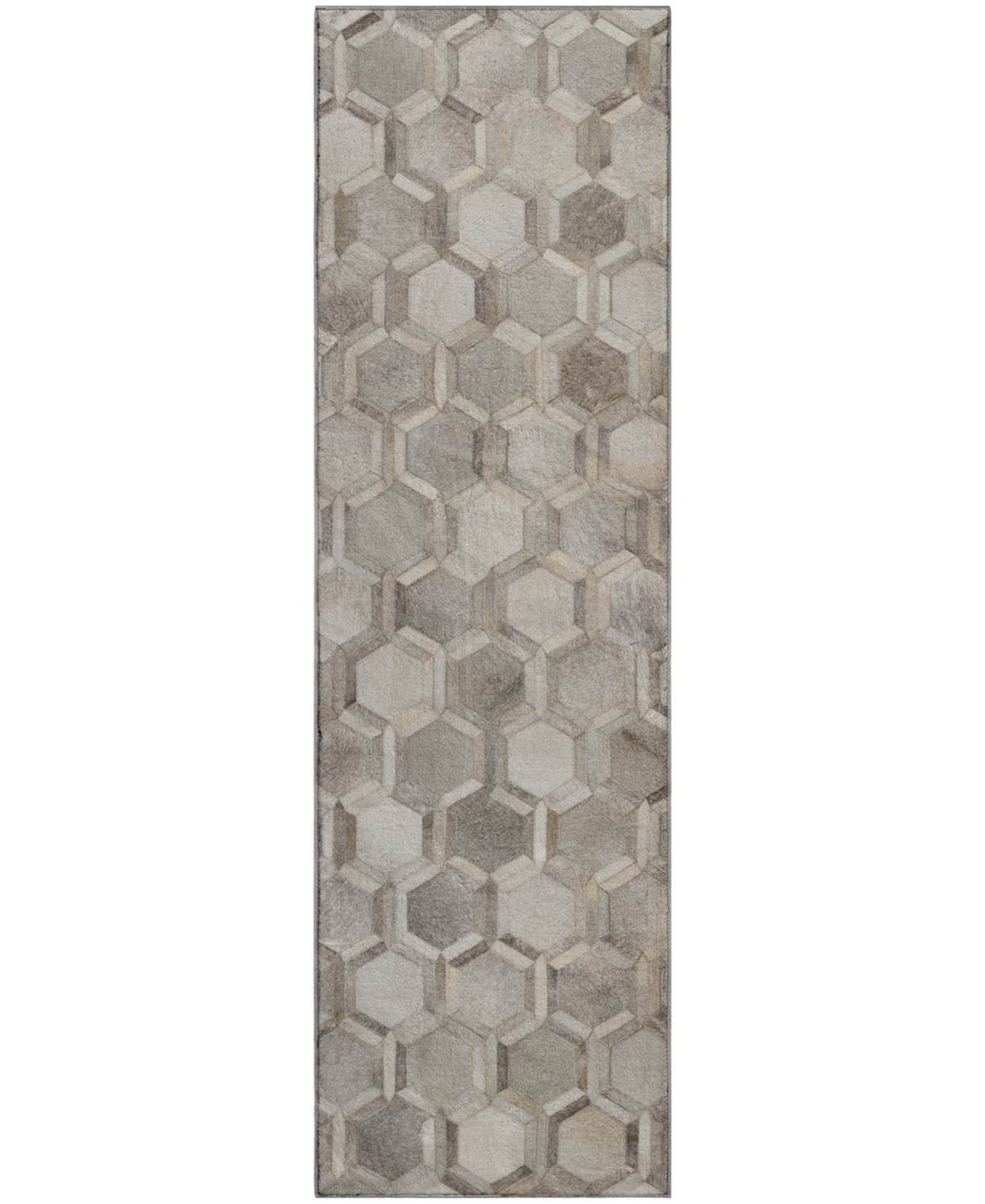 Click here for Dalyn Bozeman BM1 23x76 Runner Area Rug - Gray prices