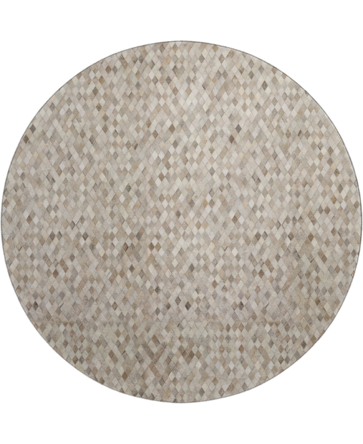 Click here for Dalyn Bozeman BM6 8x8 Round Area Rug - Gray prices