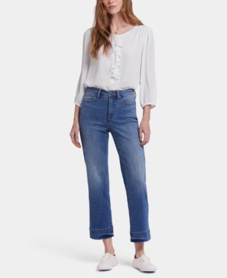 NYDJ Women's Bailey Relaxed Straight Ankle Jeans - Macy's