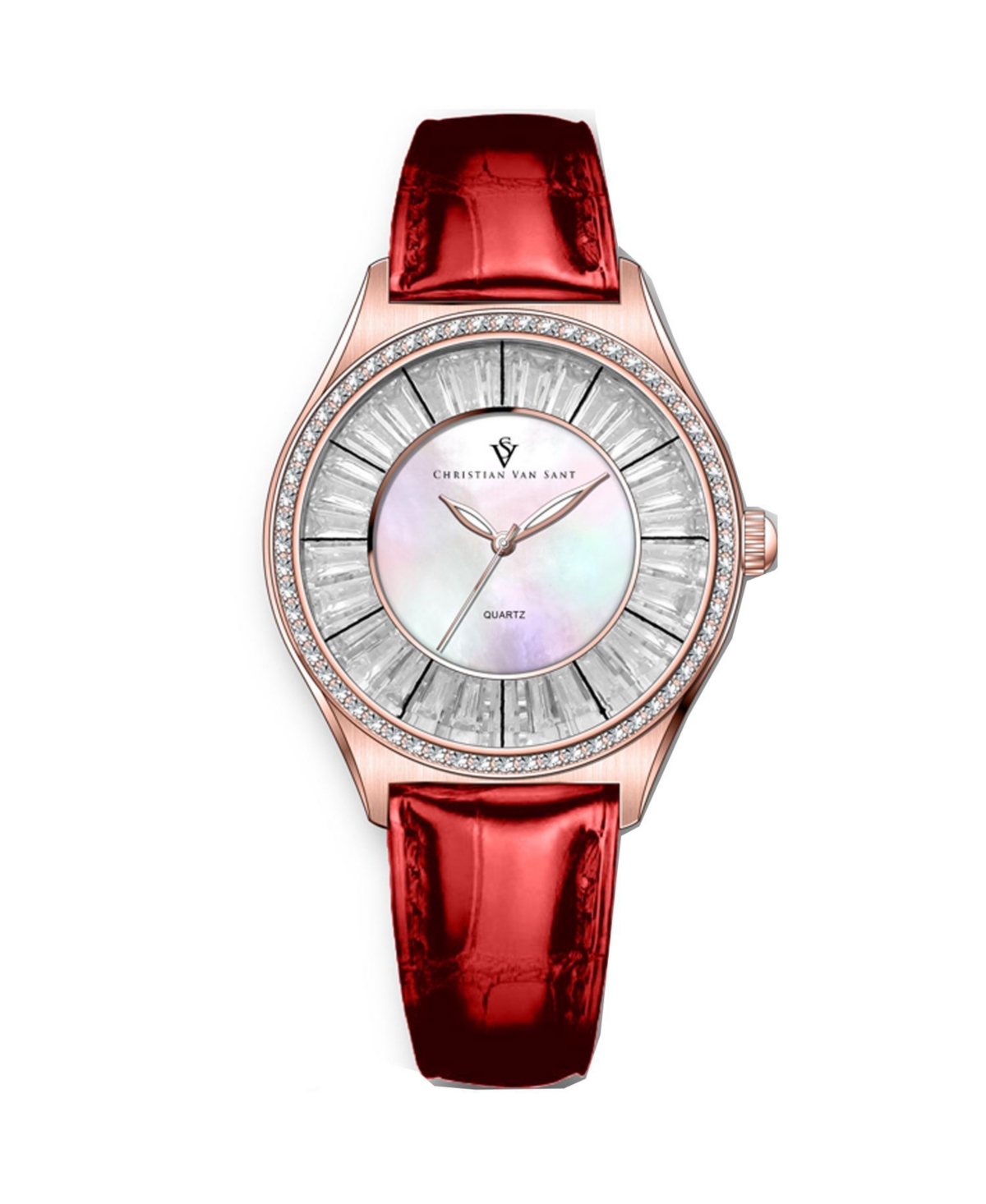 Click here for Christian Van Sant Womens Luna Mother of pearl Dia... prices