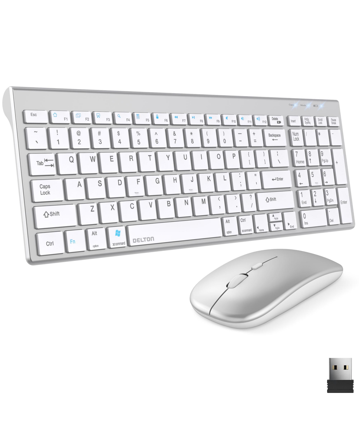 Click here for Delton KB36 Mini Keyboard and Mouse Combo White prices