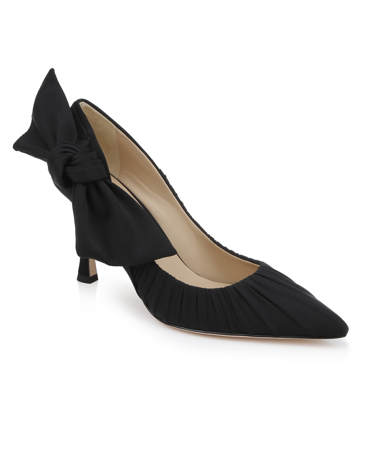 Click here for Badgley Mischka Womens Vanesa Evening Bow Pumps -... prices
