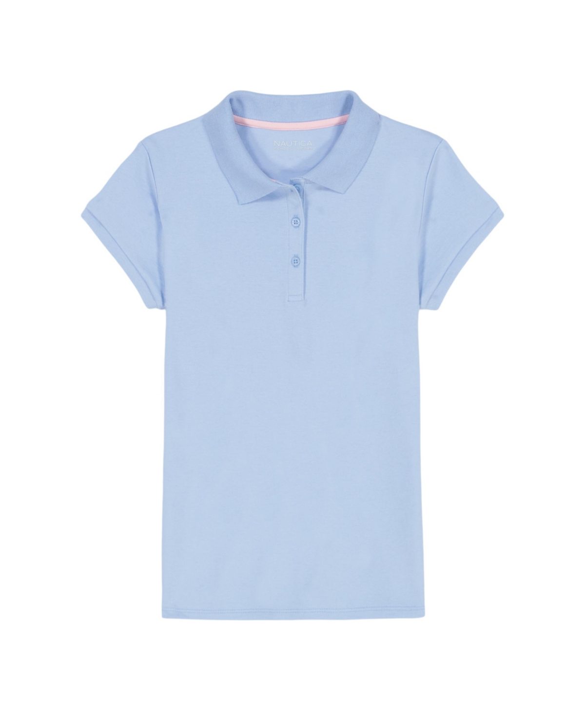 Click here for Nautica Big Girls Short Sleeve Interlock Polo Shir... prices