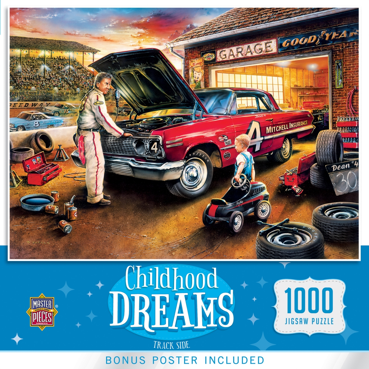 Click here for Childhood Dreams - Track Side 1000 Piece Jigsaw Pu... prices