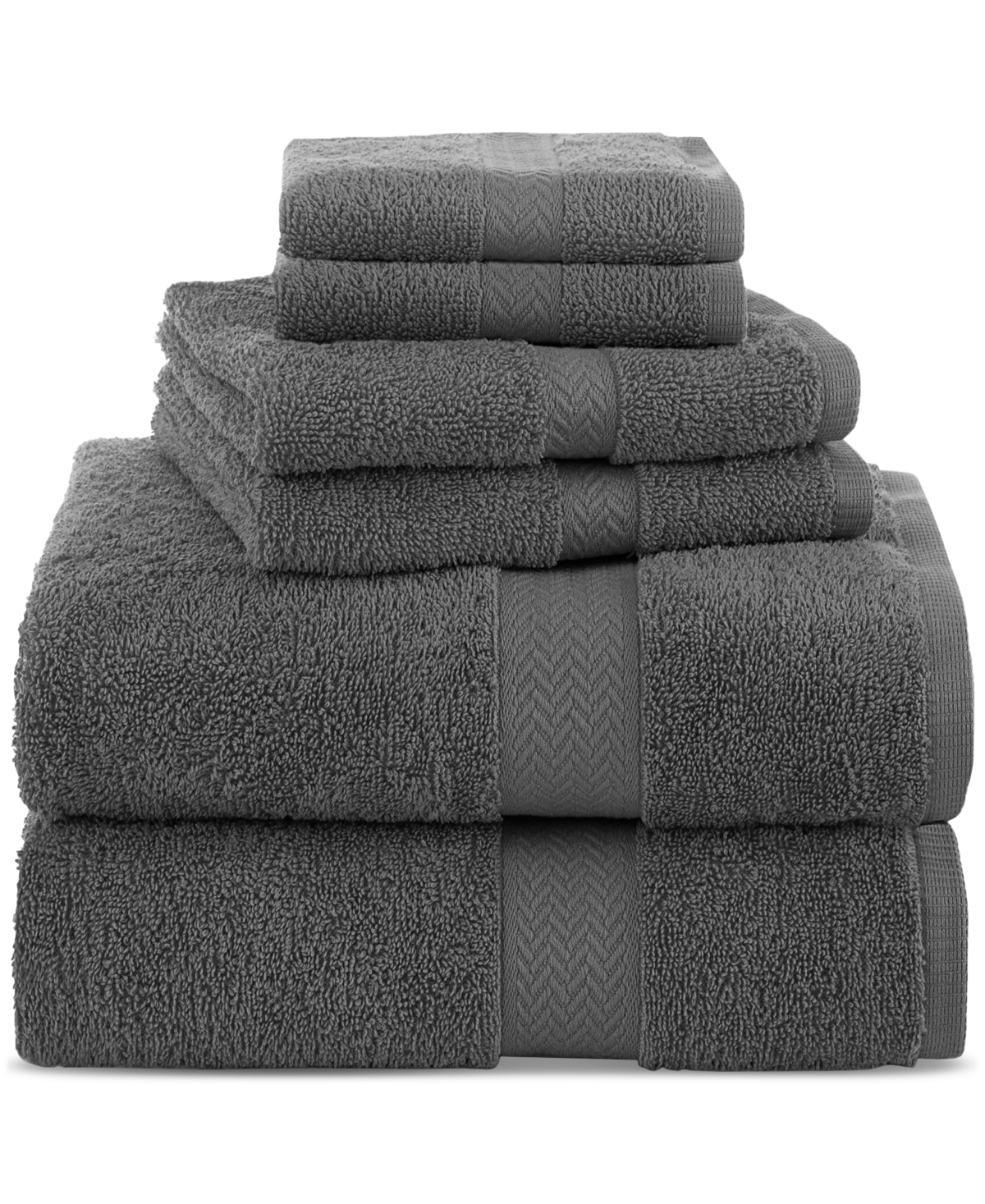 Click here for Martex 100 Ringspun Cotton 6-Pc. Towel Set - Dark... prices
